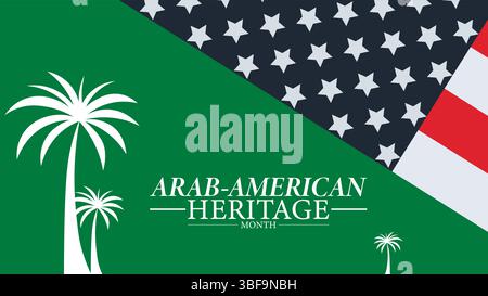 Arab American Heritage Month, Celebrating Culture & Contributions Stock ...
