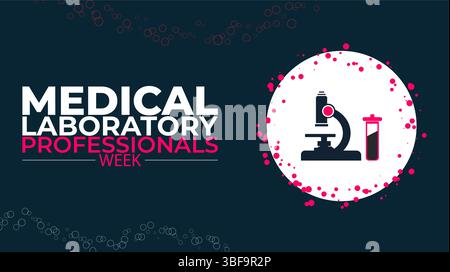 Celebrating Medical Laboratory Professionals Week Stock Vector Image ...