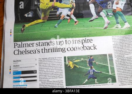 Cole Palmer of Chelsea FC in action during the FIFA Club World Cup ...