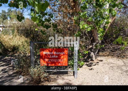 Gilbert, Arizona - March 25, 2025: The Riparian Preserve at Water Ranch ...