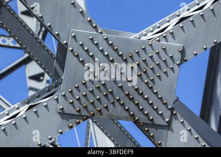 Modern Bridge frame closeup. Horizontal image Stock Photo - Alamy