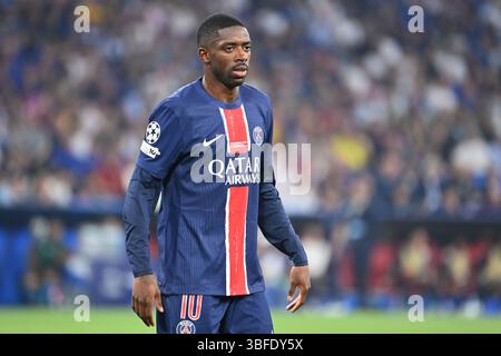 Ousmane Dembele (PSG), action, single action, single image, cutout ...