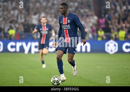 Ousmane Dembele (PSG), action, single action, single image, cutout ...