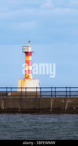 Amble Light House, Amble, Northumberland May 2025 Stock Photo - Alamy