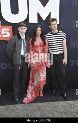 Ashby Gentry, Nikki Rodriguez, Noah LaLonde at arrivals for Netflix ...