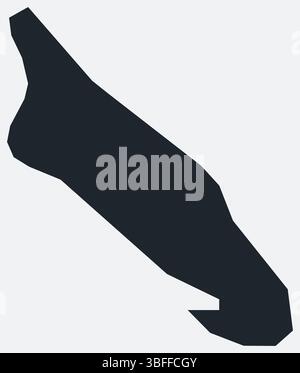 Simple political map of Aruba Stock Vector Image & Art - Alamy