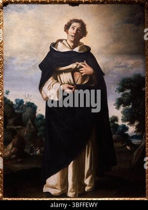 The Blessed Henry Suso. Oil painting after F. Zurbarán Stock Photo - Alamy