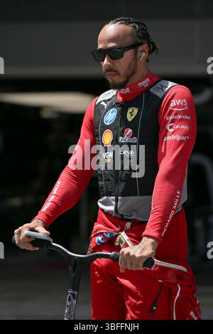 BARCELONA - Lewis Hamilton (Ferrari) during the Formula 1 Barcelona ...