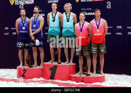 David Åhman and Jonatan Hellvig (SWE) v Jacob Hölting Nilsson and Elmer ...