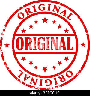 Original Rubber Stamp. Original Rubber Grunge Stamp Seal Vector ...