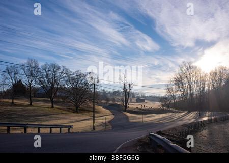 Rural scenes from picturesque Greene County, Tennessee Stock Photo - Alamy