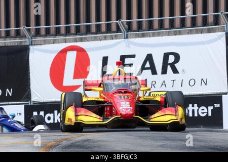 June 1st, 2025: Chip Ganassi Racing driver Kyffin Simpson (8) rides ...