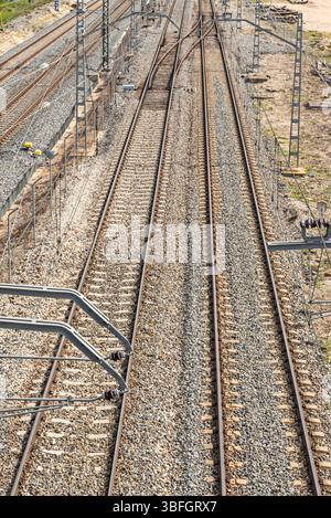 Specialized equipment is used to measure and correct track geometry ...