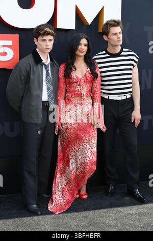 Ashby Gentry, Nikki Rodriguez and Noah LaLonde attend Netflix 'My Life ...