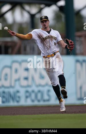 Lakeland Flying Tigers catcher Ricardo Hurtado (17) during an MiLB ...