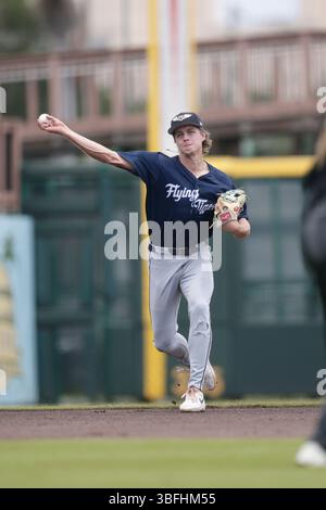 Bradenton, FL: Lakeland Flying Tigers right fielder Stephen Hrustich ...