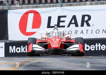 June 1st, 2025: Team Penske driver Scott McLaughlin (3) drives during ...