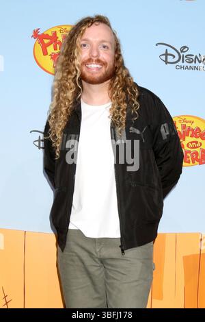 Ca. 31st May, 2025. Tyler Mann at arrivals for PHINEAS AND FERB Season ...