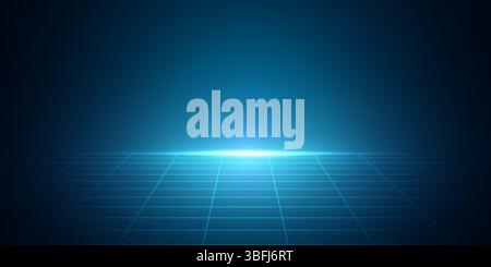 Tech minimal geometric wallpaper. Creative abstract background. Ribbon ...