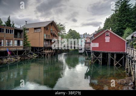 Views of Still Creek in Ketchikan, Alaska Stock Photo - Alamy