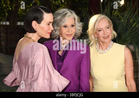 Sarah Paulson, Jane Fonda und Wendy Schmidt bei der MOCA Gala 2025 im ...