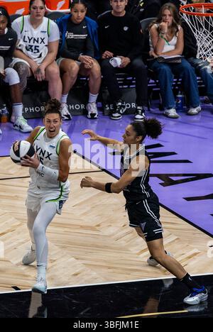 Jessica Shepard #15 and the Minnesota Lynx take on the Atlanta Dream at ...