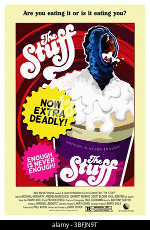 THE STUFF (1985), directed by LARRY COHEN. Credit: NEW WORLD ...