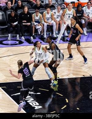 Napheesa Collier #24 and the Minnesota Lynx take on the Atlanta Dream ...
