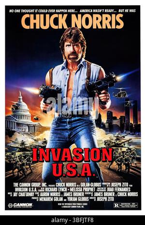 CHUCK NORRIS in INVASION U. S. A. (1985), directed by JOSEPH ZITO ...