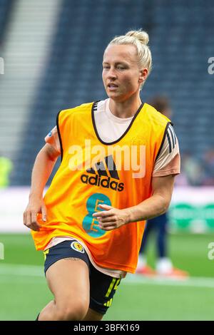 RACHEL McLAUCHLAN, professional football player in training for the ...