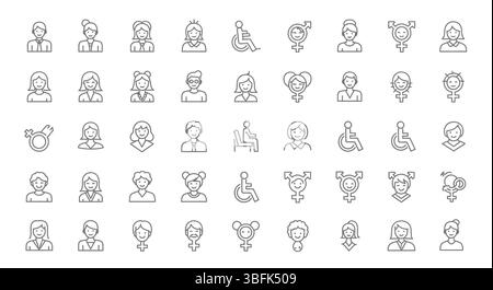 Inclusivity Icon Set – Diversity, Equality, Accessibility, and Unity ...