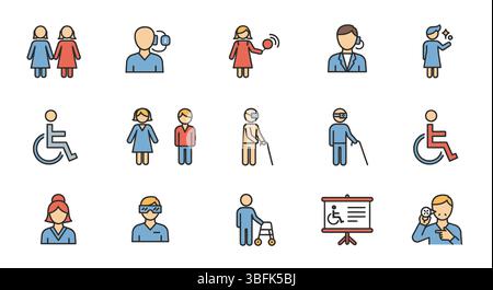 Inclusivity Icon Set – Diversity, Equality, Accessibility, and Unity ...
