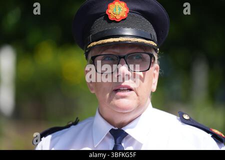 Assistant Garda Commissioner Paula Hilman and Superintendent Anthony ...