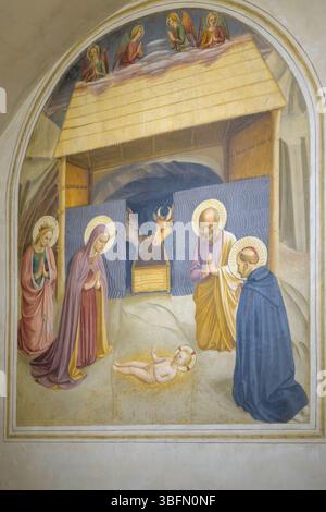 Fra Angelico - Nativity (Cell 5 Stock Photo - Alamy