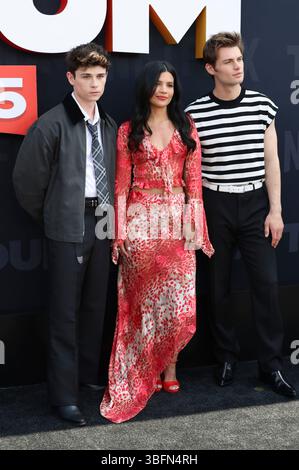 Ashby Gentry, Nikki Rodriguez, Noah LaLonde at arrivals for Netflix ...