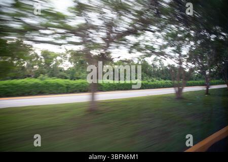 cars running fast on the road Stock Photo - Alamy