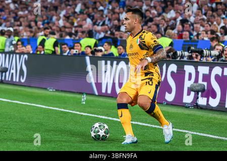 Lautaro Martinez of FC Internazionale seen during the Serie A match ...