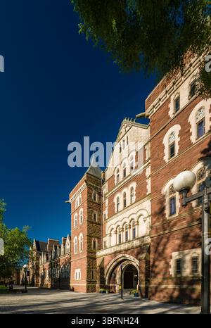 Fuller Arch and Long Walk, Trinity College Hartford, Connecticut, USA ...