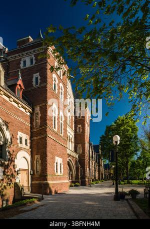 The Long Walk Trinity College Hartford, Connecticut, USA Stock Photo ...