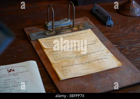 Old railway tickets National railway museum York England uk Stock Photo ...