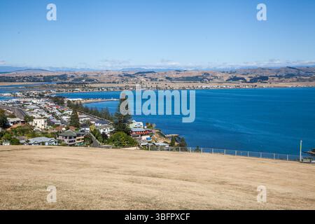 A general View of Napier,New Zealand's North Island Stock Photo - Alamy