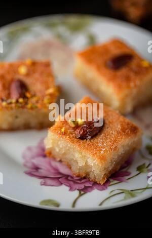 Hilbeh (fenugreek cake), traditional Arabic sweet made with ghee and ...