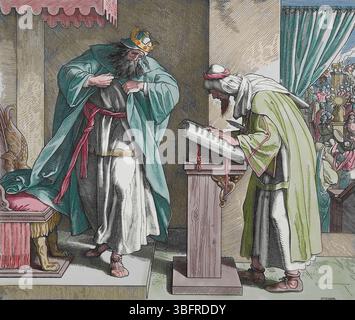 Bible, Old Testament, New Testament, religious texts, 1896, illustrated ...