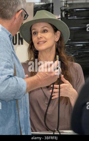 Sarah Wayne Callies auf der German Walker Con 2025 in der Turbinenhalle ...