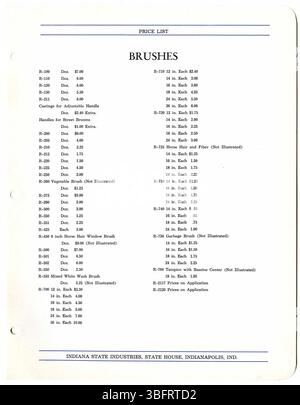 The 1937 catalog of products from the Indiana Reformatory in Pendleton ...