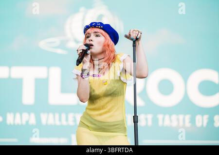 Ava Maybee performs on Day 2 of BottleRock Napa Valley Music Festival ...
