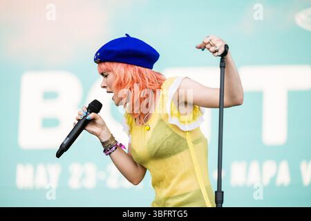 Ava Maybee performs on Day 2 of BottleRock Napa Valley Music Festival ...