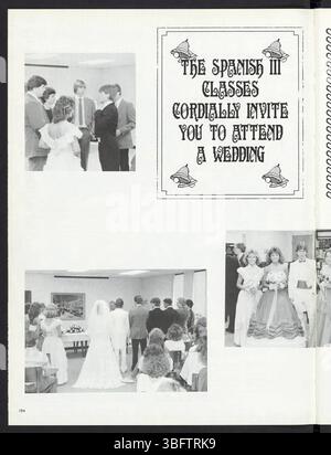 This page in the 1986 *The Image* yearbook focuses on senior portraits ...