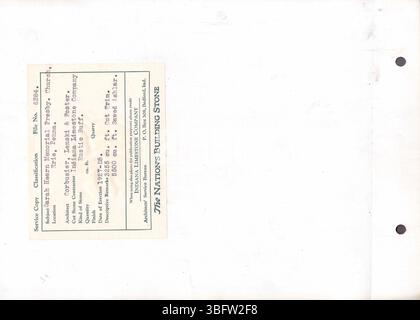 Page 6 of the 1924 binder, 'Indiana Limestone: The Nation's Building ...