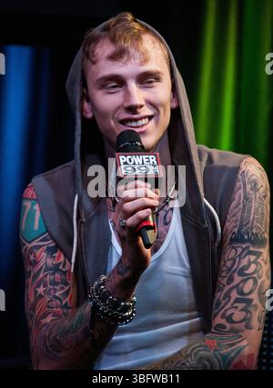 mgk, aka Machine Gun Kelly and Casie Baker attend the 2025 Nickelodeon ...